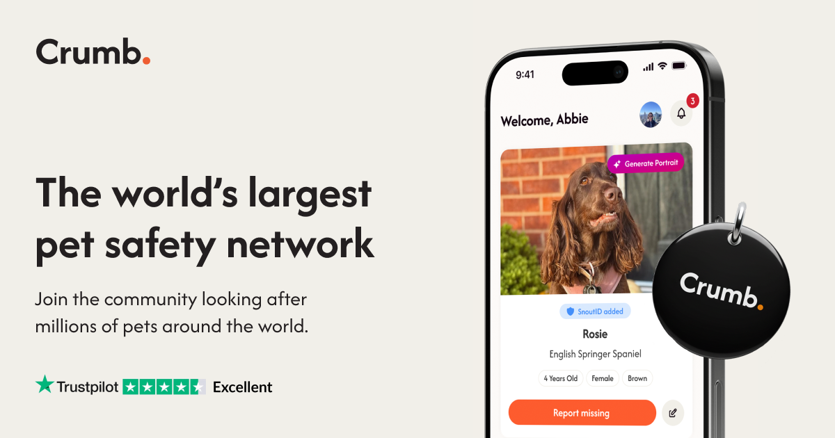 Crumb - The Network Protecting 3,000,000+ Pets