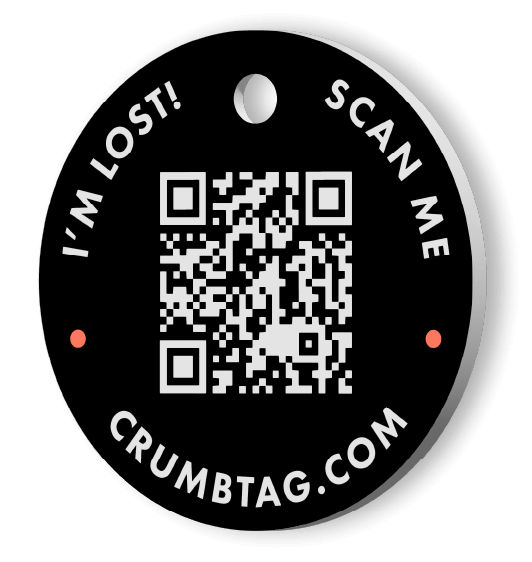 Smart Pet Tag with QR Code | Crumb.